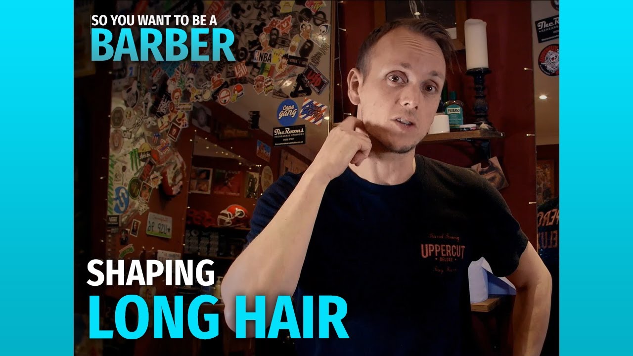 10. Shaping Long Hair - 02 - YouTube
