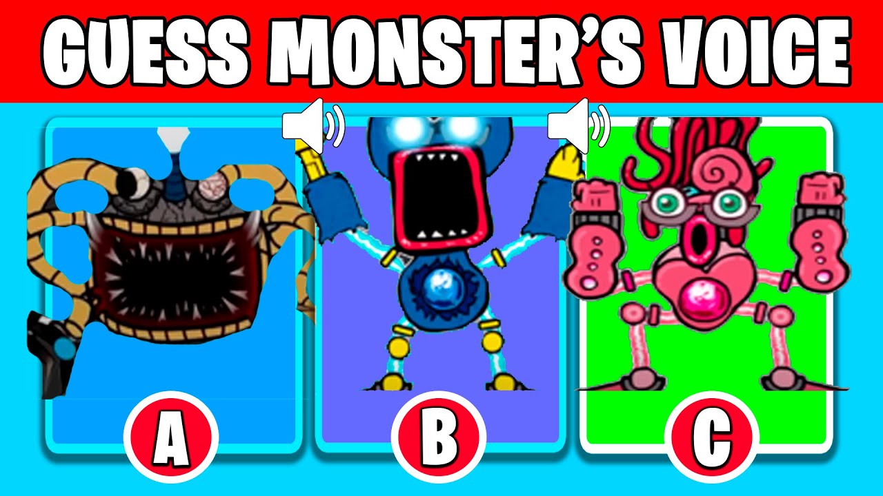 guess monster's voice №1 - YouTube