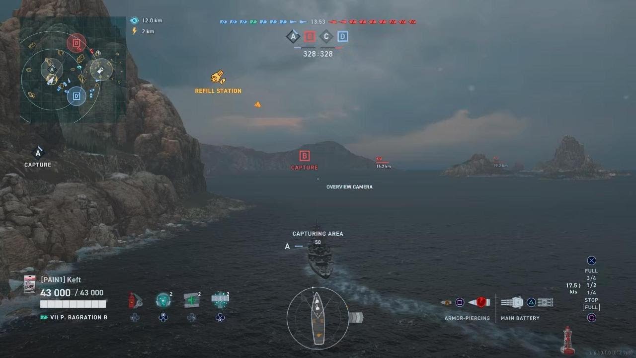 P. Bagration B Turnaround - World of Warships: Legends - YouTube