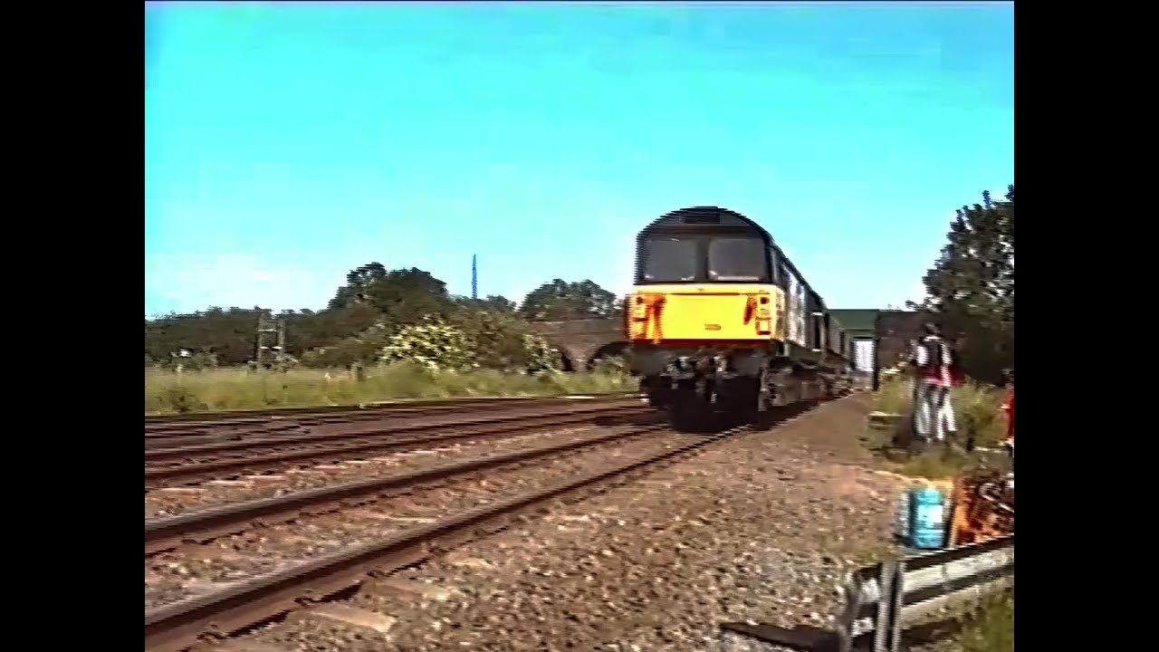 Lineside on the Midland Main Line near Syston - YouTube
