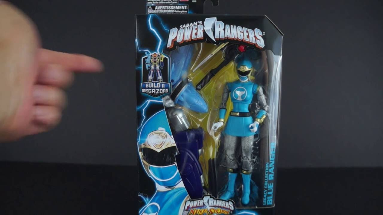 Power Rangers Legacy Collection Blue Wind Ranger Figure Review! - YouTube