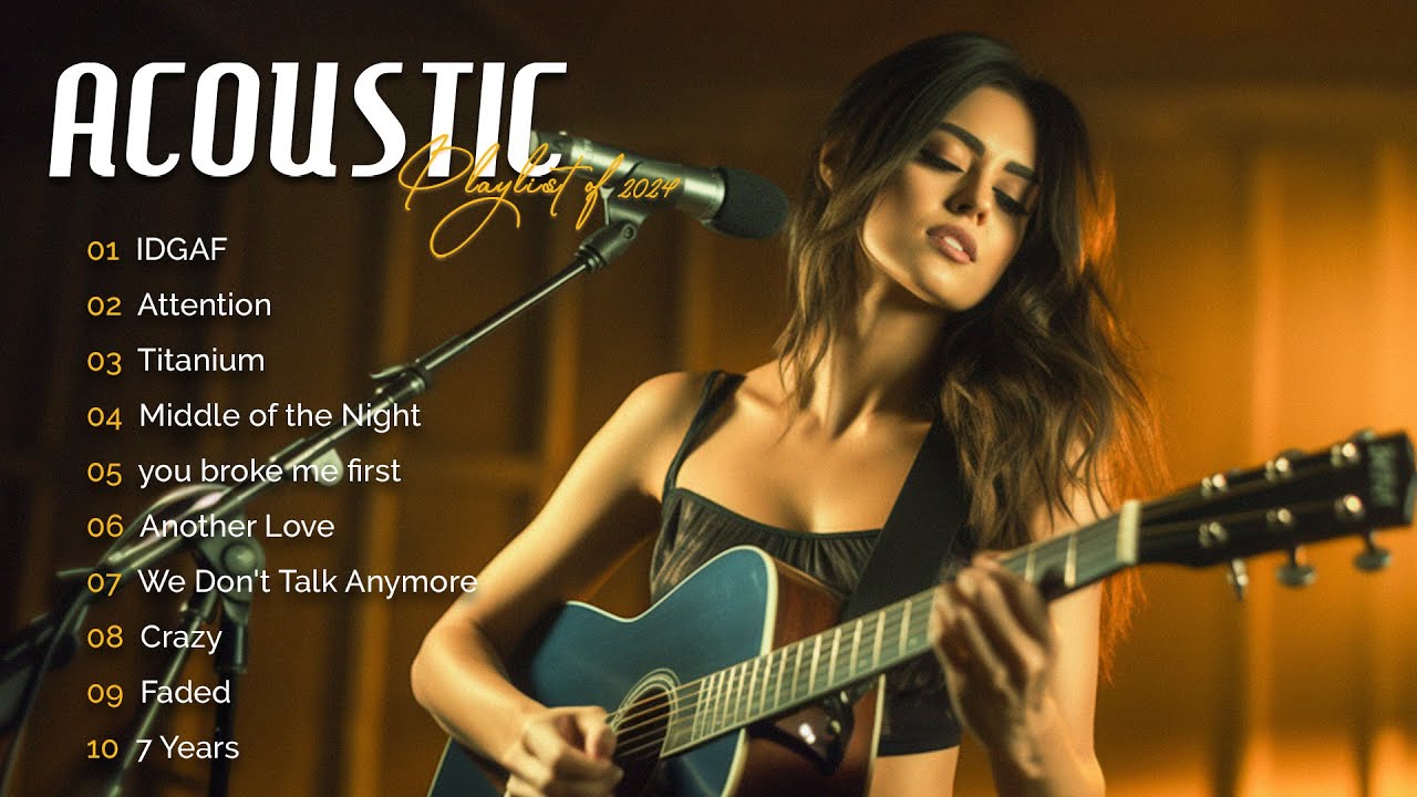 New English Acoustic 2024 - Best Acoustic Love Songs 2024 | Iconic ...