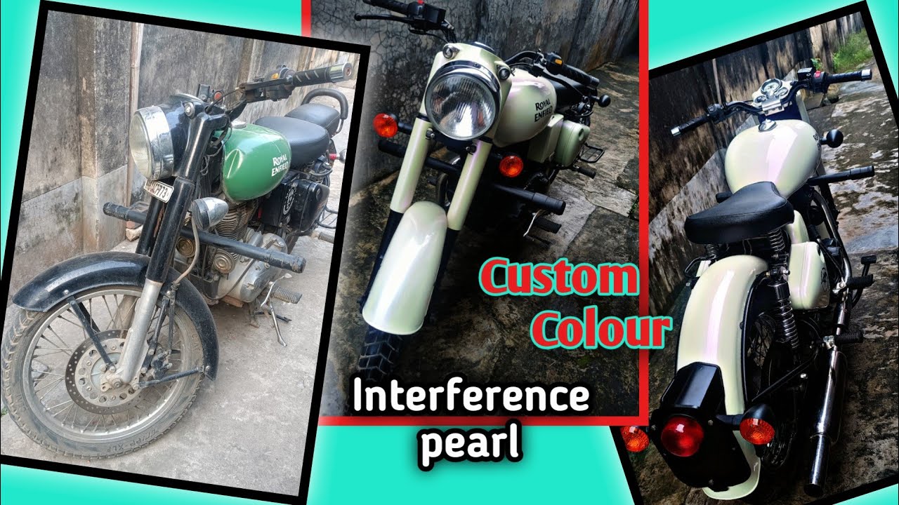 Royal Enfield classic 350 (2017) Restoration and Custom Paint Job in ...