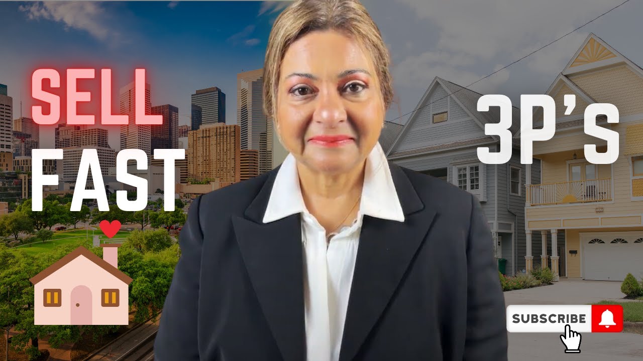 Strategy To Sell Your Home Fast In 2024 - 3P's | Real Estate 360 W/ Sonal - YouTube