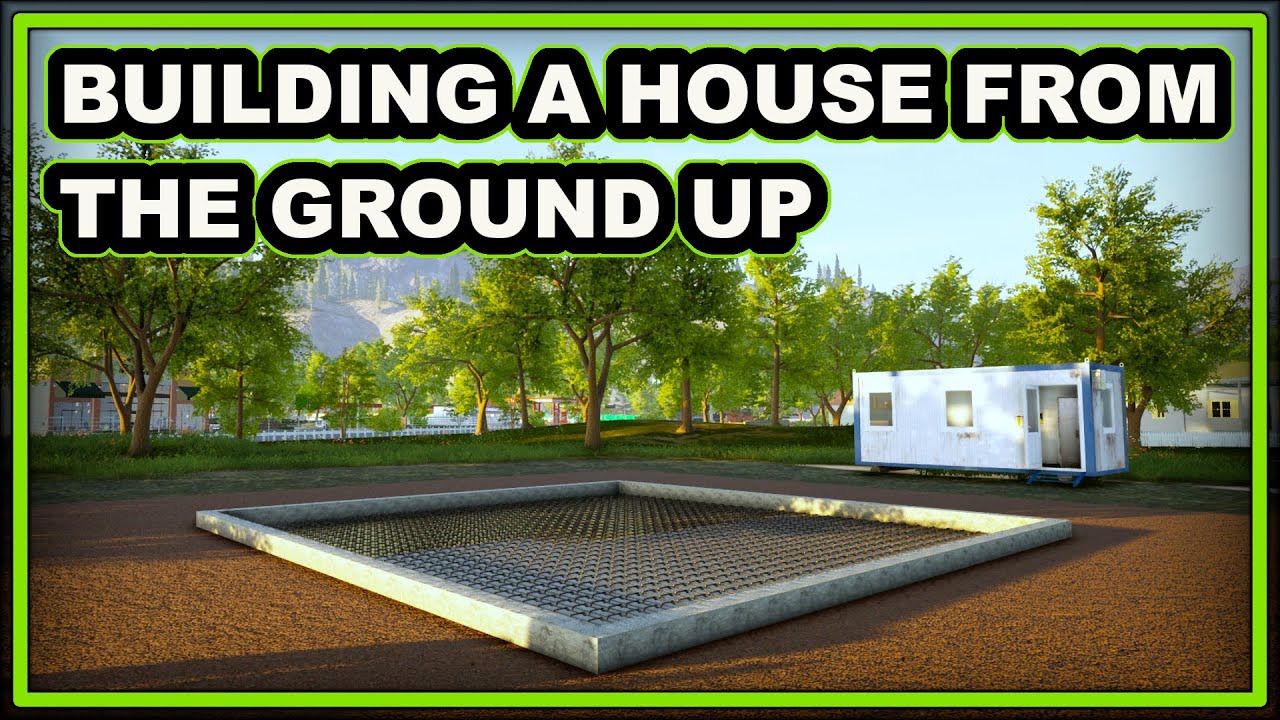 Building a house from the ground up in ContractVille - YouTube