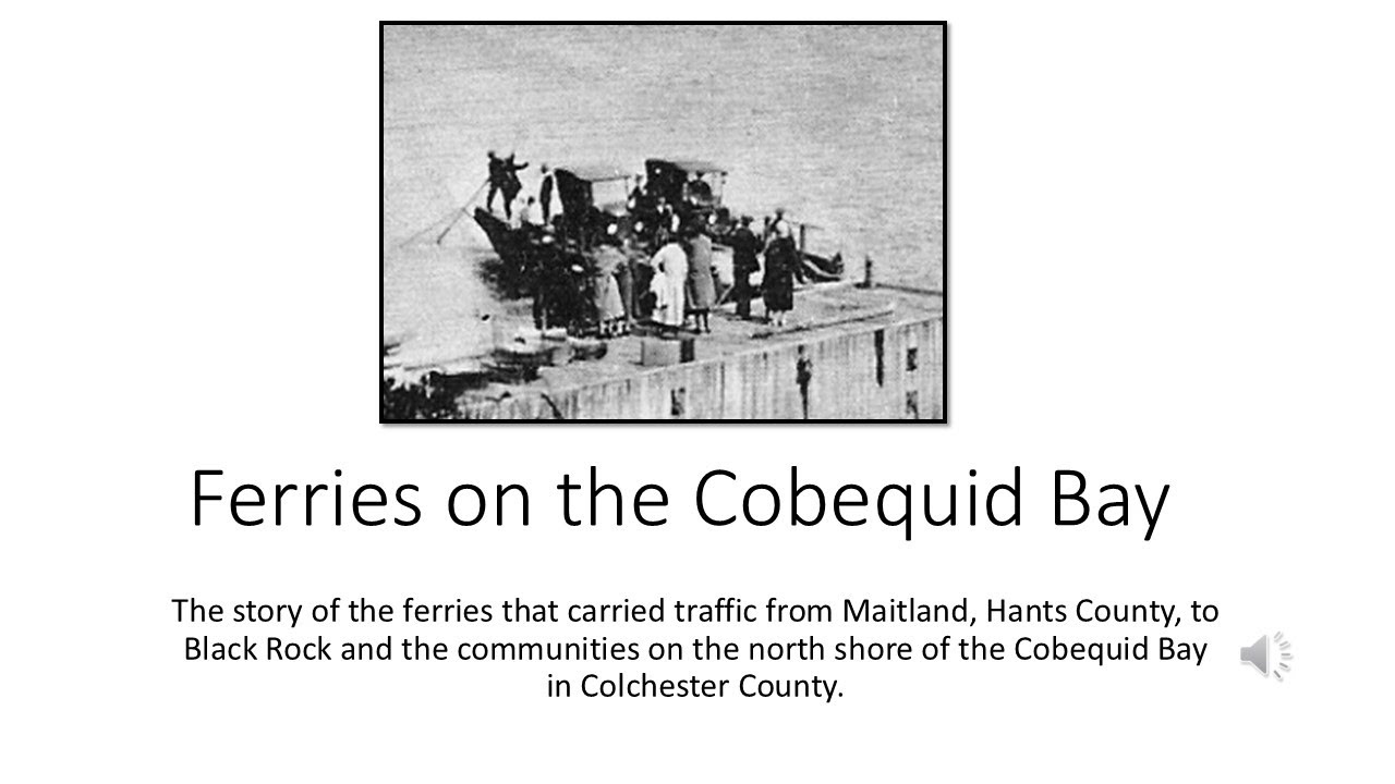 Ferries on the Cobequid Bay - YouTube