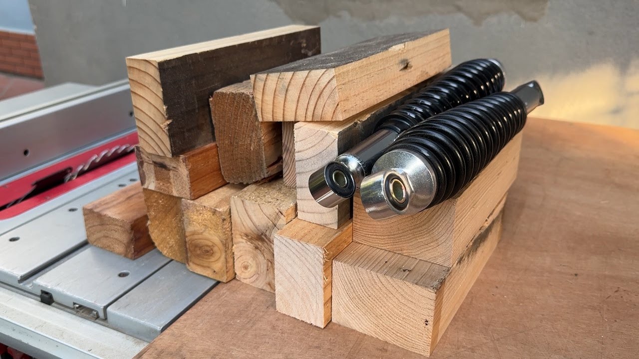 Crafting a One-of-a-Kind Relaxation Chair Using Repurposed Motorcycle ...