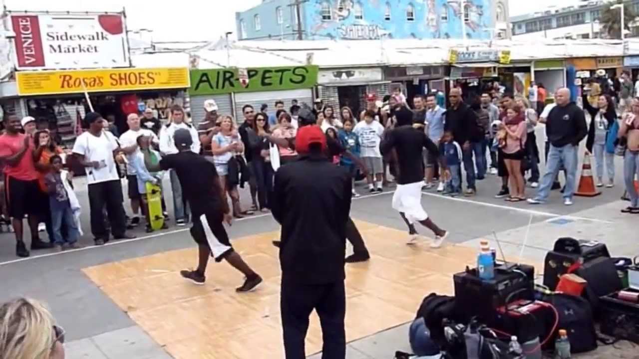 Amazing Venice Beach Street Performers Breakdance - YouTube