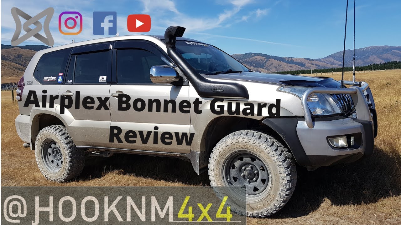 HOOKNM4X4 AIRPLEX BONNET GUARD REVIEW - YouTube