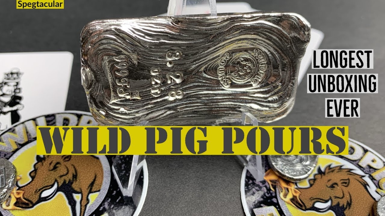Wild Pig Pours - Hand poured silver - Longest unboxing ever? - YouTube
