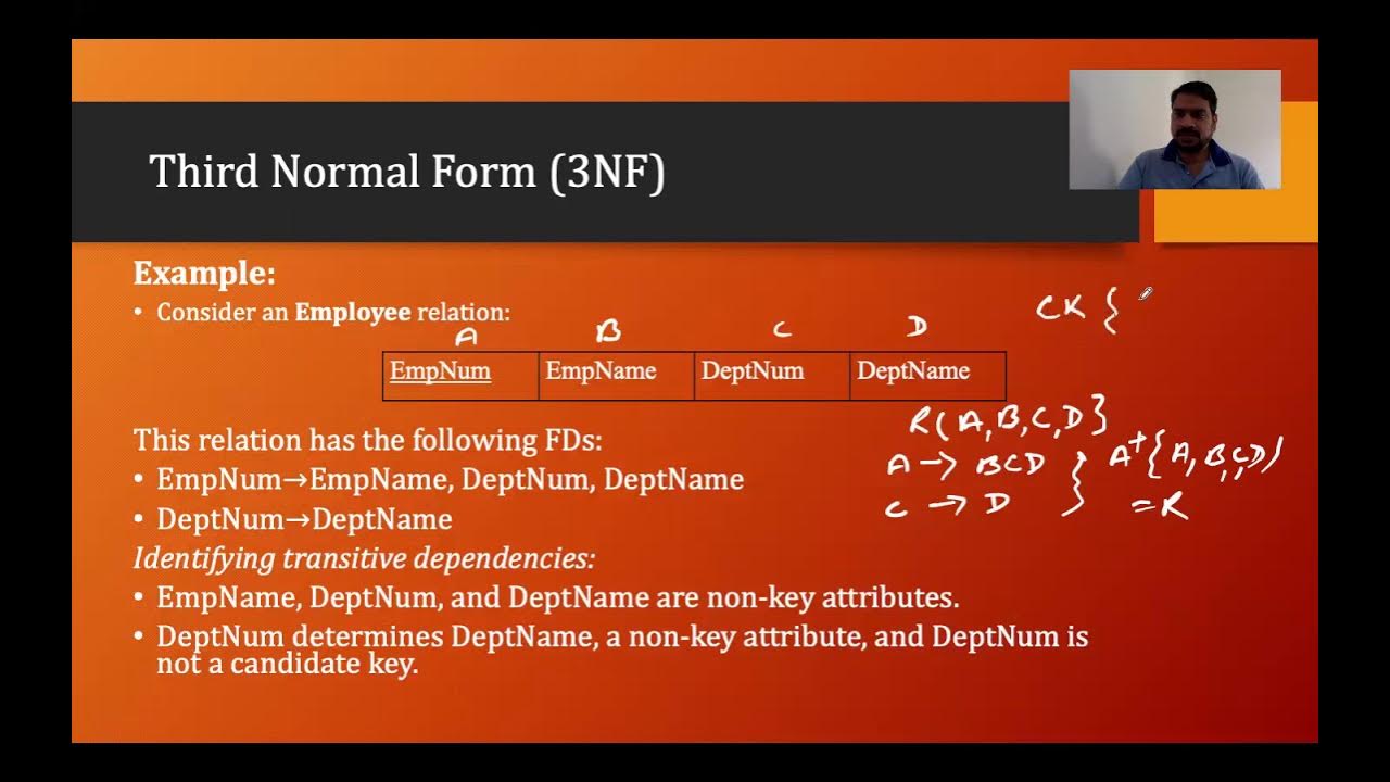 Third Normal Form | Normalization | 3NF | Lecture - 28 - YouTube