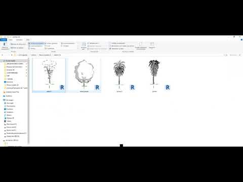 Pregunta como crear arboles 2d en Revit 2018 - YouTube