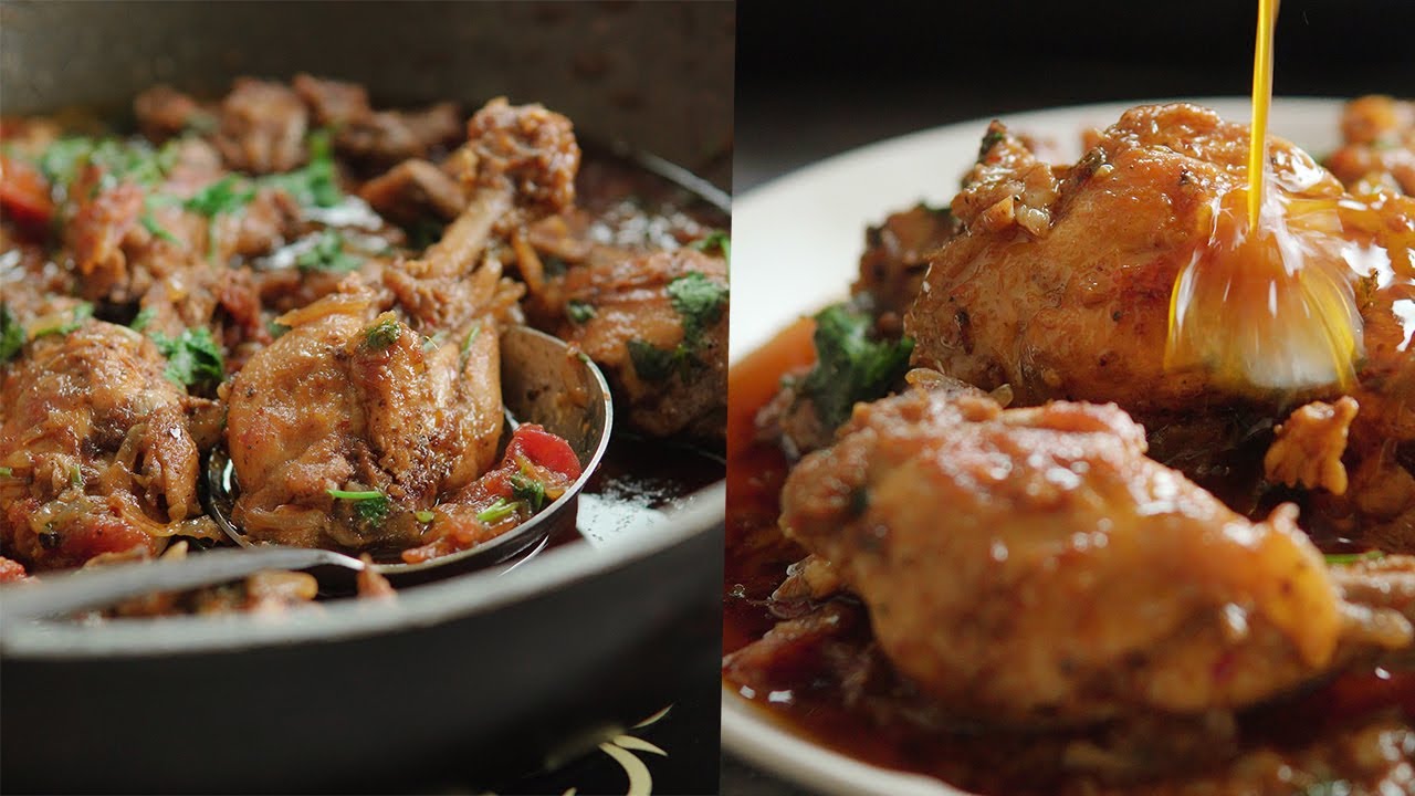 ইরানি স্টাইলে চিকেন কড়াই মাত্র ২০ মিনিটে | 20 min Irani Style Chicken ...