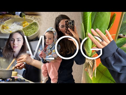 RUTİNLERİMİZE DÖNÜŞ | Ev,ek gıda🥦, yeni tırnaklarım, 7. Ay kontrolü👼🏻