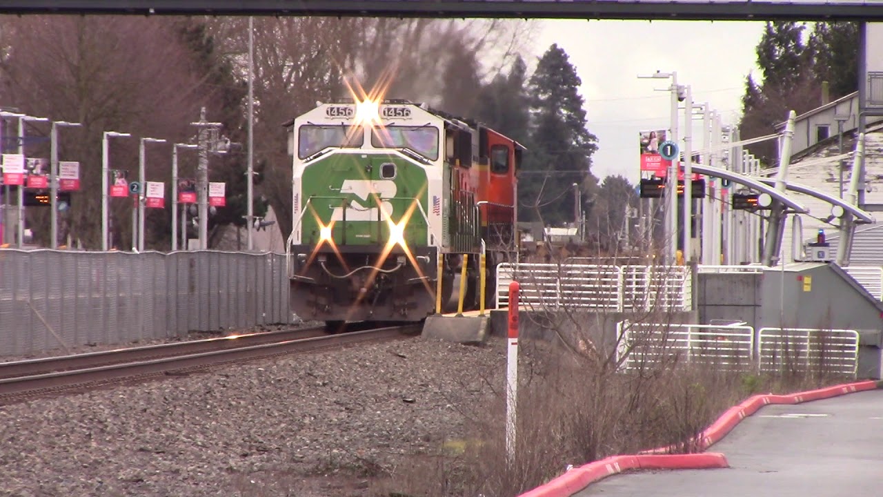 (BN 1456 + BNSF 293) Variety of cars #215 - YouTube