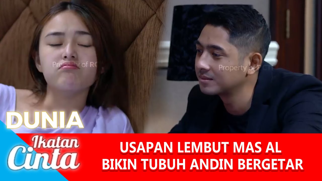 ANDIN MEREM MELEK GEGARA USAPAN HALUS MAS AL - DUNIA IKATAN CINTA - YouTube