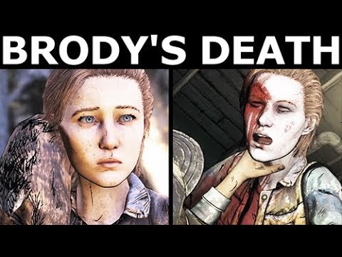 Brody's Death - The Walking Dead Final Season 4 Episode 1: Done Running ...
