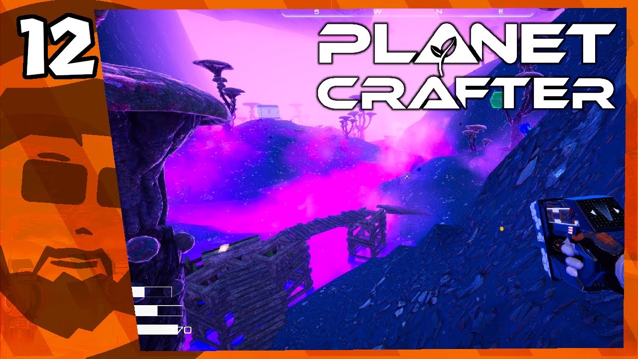 We explore the underground biome. Purple shrooms! | The Planet Crafter ...