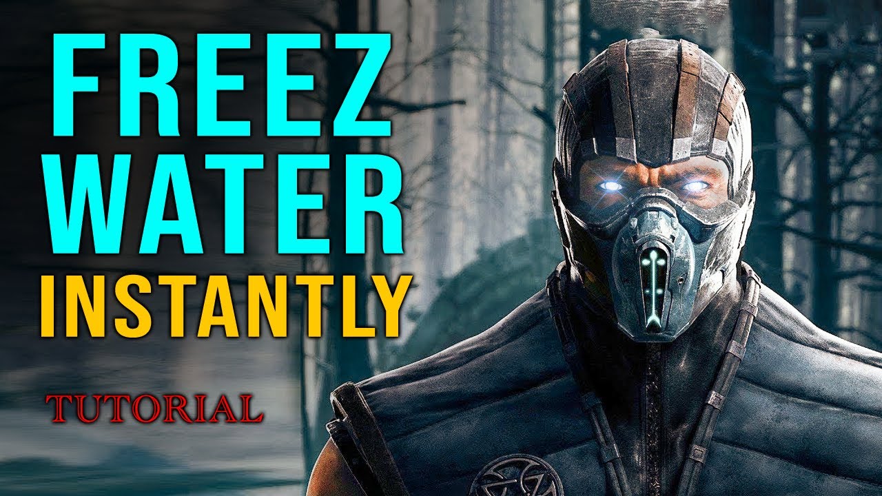 MAGICALLY Turn WATER Into ICE like SUB ZERO!! - (easy magic trick ...