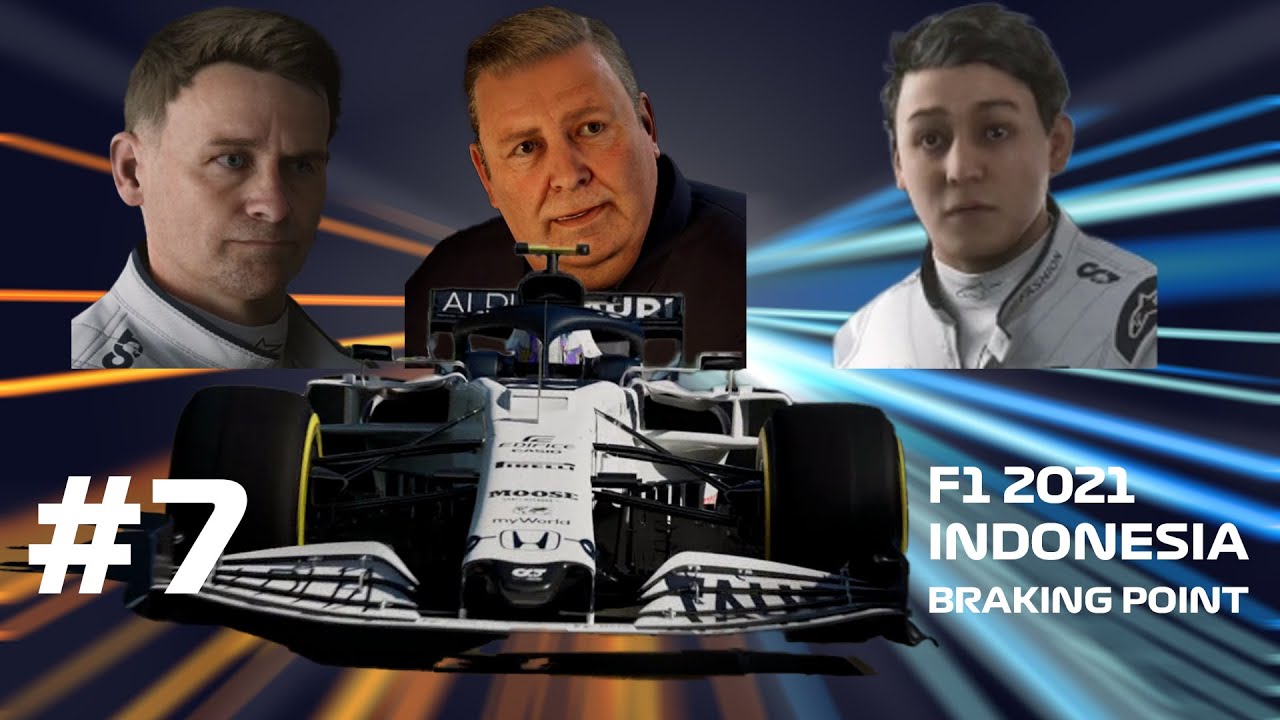 AIDEN JACKSON SAMA CASPER AKKERMAN BAIKAN (F1 2021 INDONESIA BRAKING ...