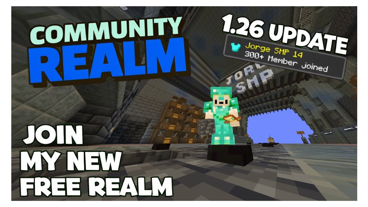 Join my Minecraft Realm | 1.26 | SMP | Code/Link FREE for anyone [XBOX ...