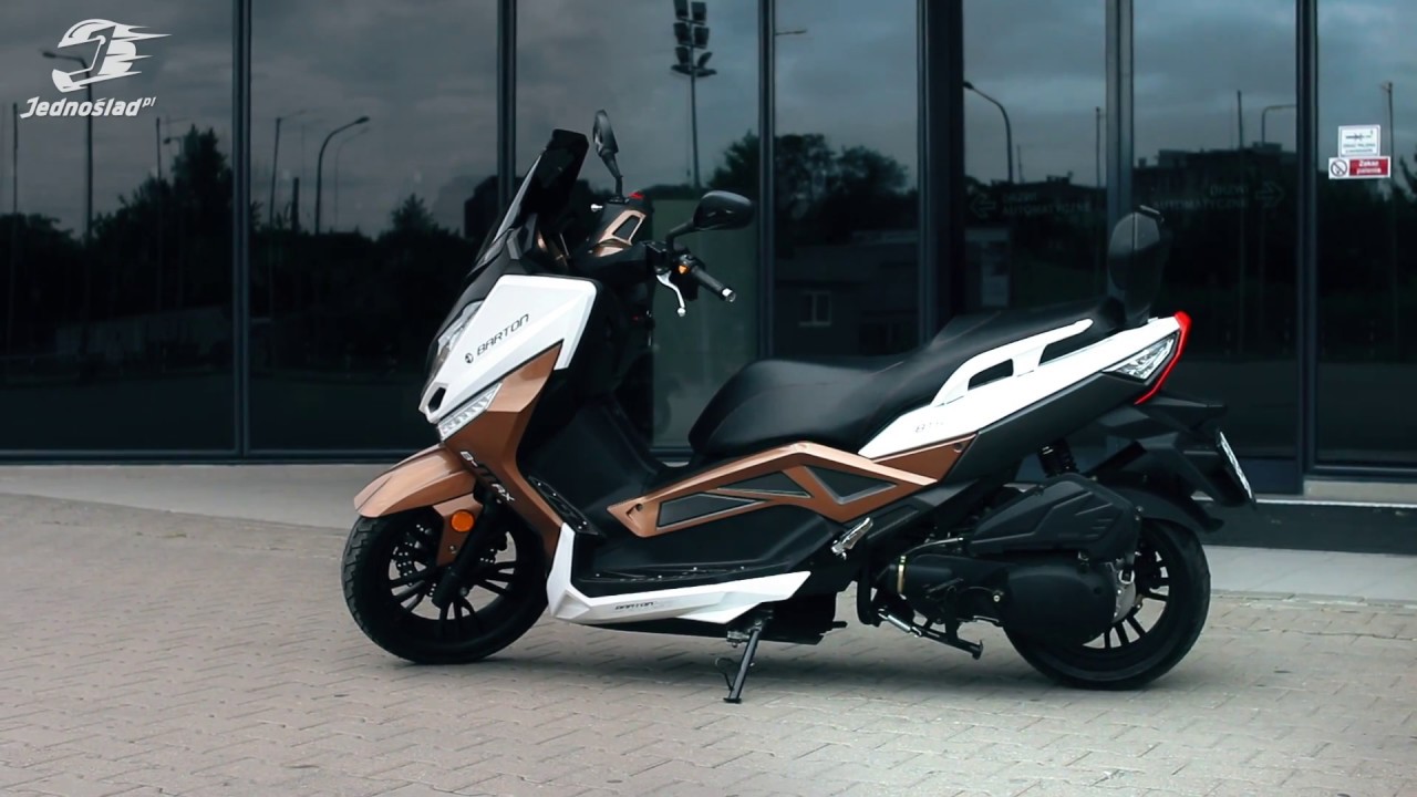 Barton B-MAX 125: Duży i komfortowy skuter na prawko B za nieco ponad 7 ...