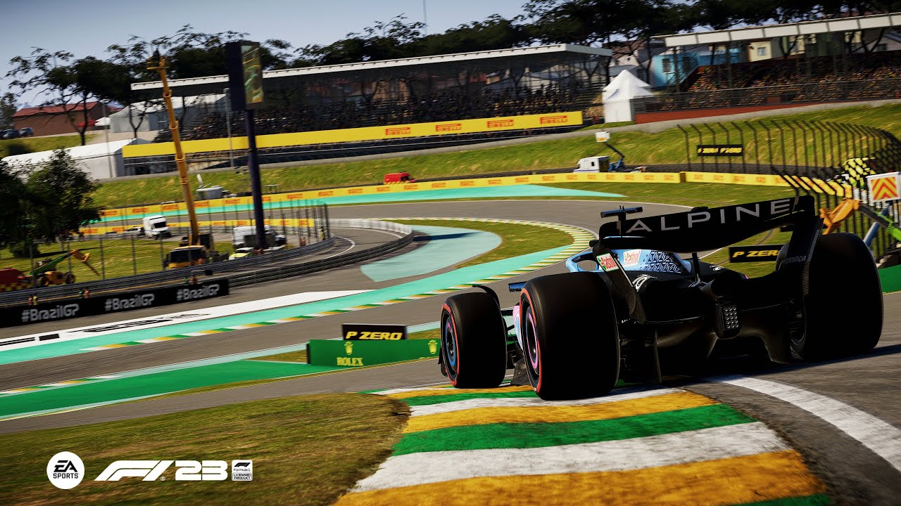 F1 23 Brazil Hotlap + Setup 1:07.132 - YouTube