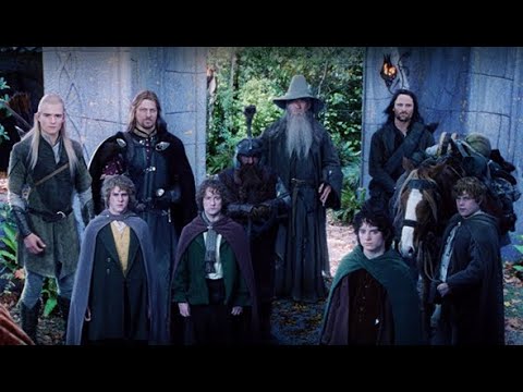 The Lord of the Rings Fighting scene - YouTube