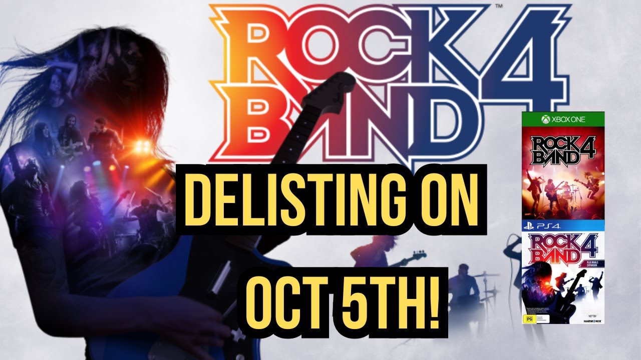 Rock Band 4 Hits ITS FINAL NOTE! Grab It BEFORE IT’S GONE!! - YouTube