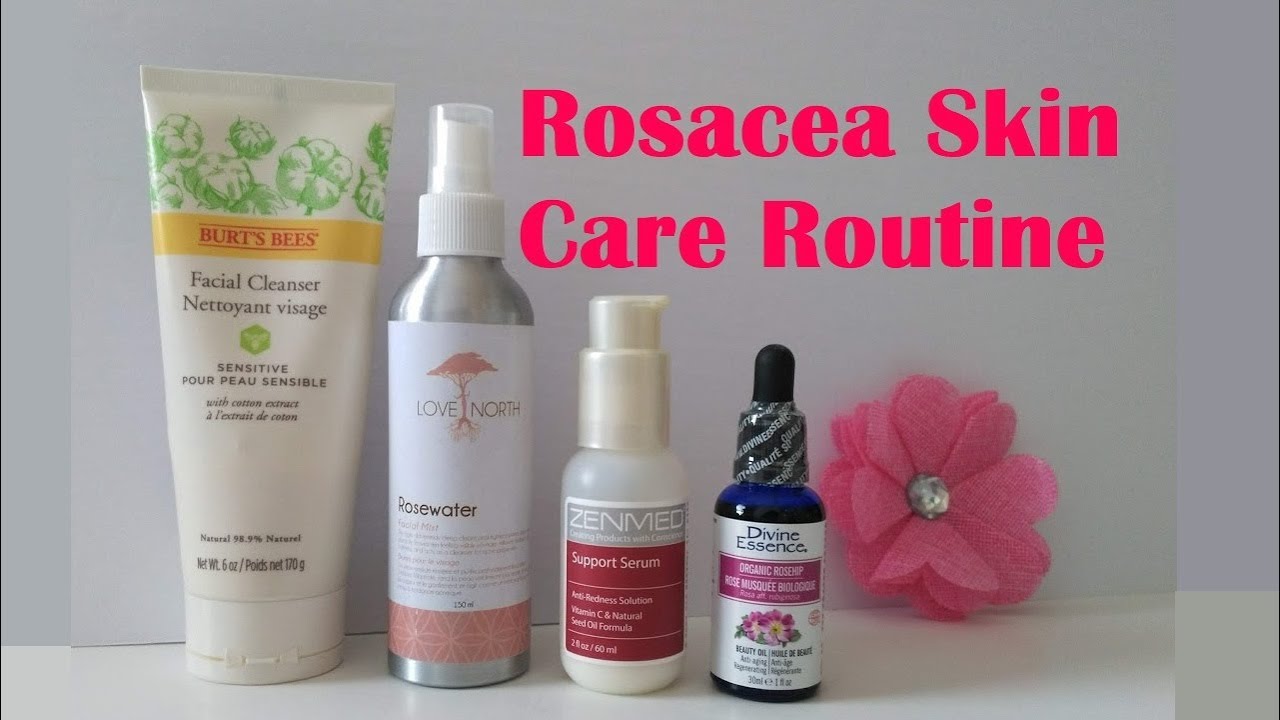 February 2020 Rosacea Skin Care Routine (a work in progress) | Rosy ...