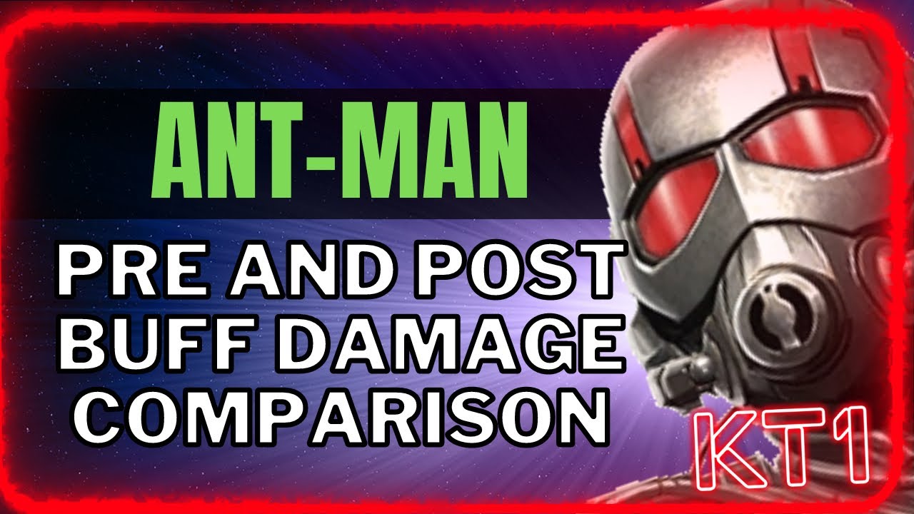 Ant-Man New Rotation, Damage Comparison And Gameplay! Pre And Post Buff ...