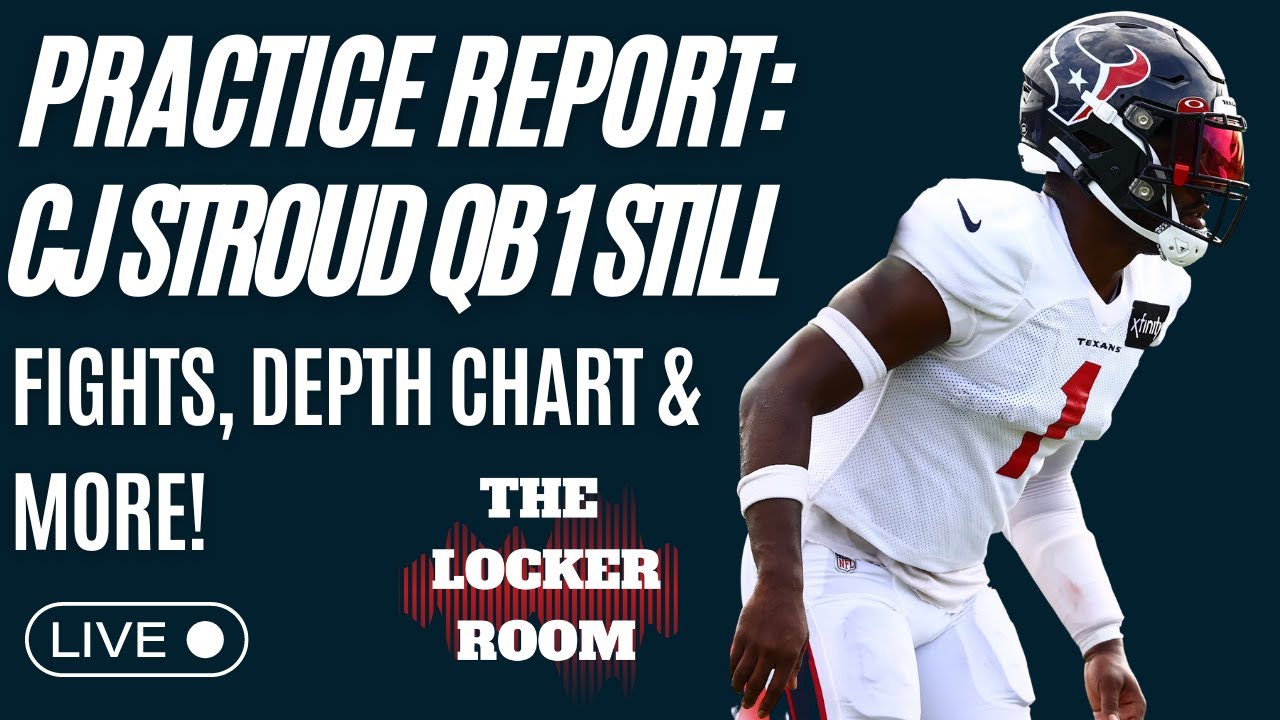 Texans Confirm CJ Stroud QB1 & More Camp Fights As Things Begin To Shape Up Before Dolphins ...