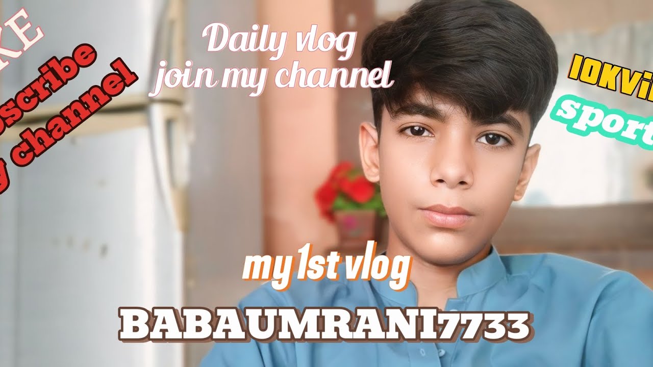 my 1st vlog 10k views ok saport me 😍😍😍🥰🥰 #rajabfamily - YouTube