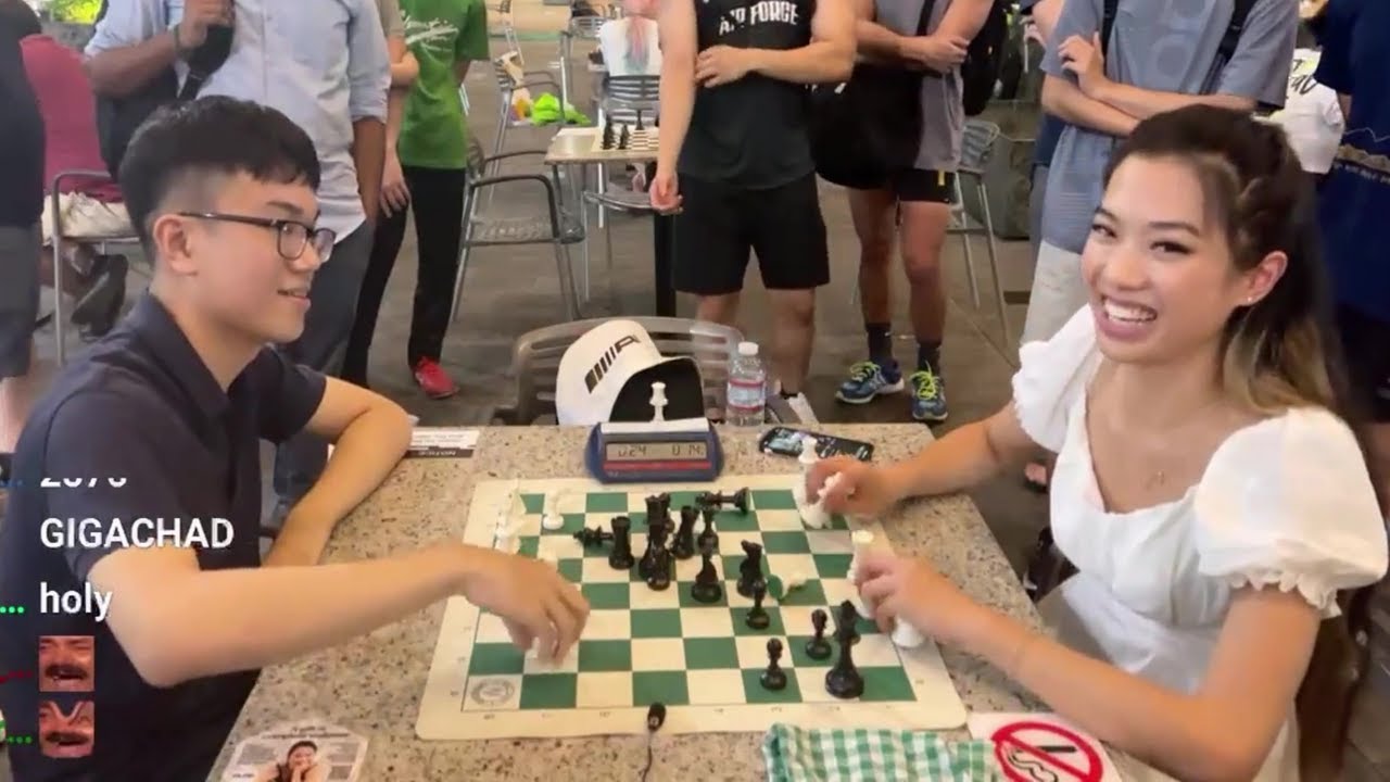 Nemsko Didn't Know She Was Playing Against a Grandmaster... - YouTube