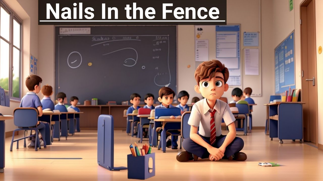 Nails In the Fence - An Anger Management Story l #motivational story l ...