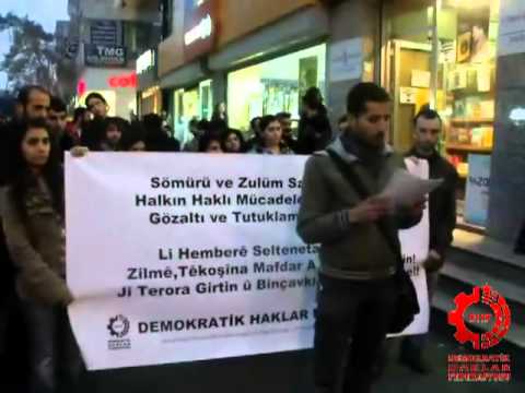 DHF - Amed, Devlet Terörüne, Devrimci Dayanışmayla Cevap Verdi! (Video Haber)