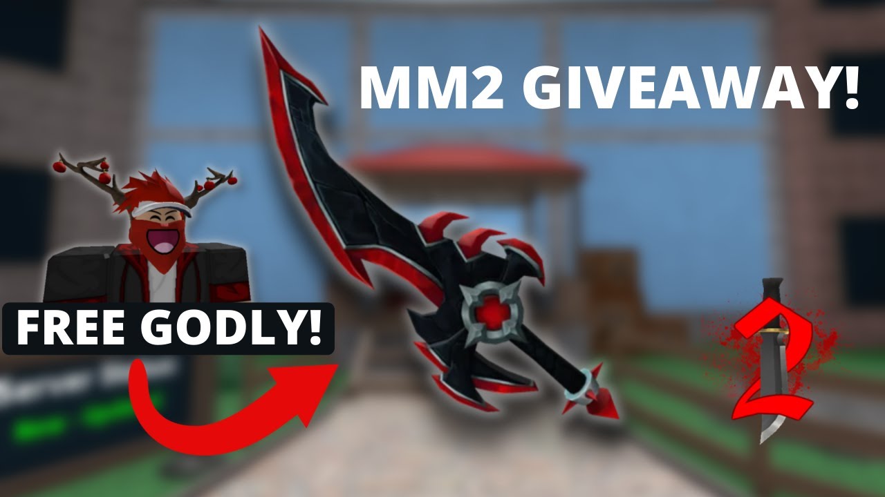 [MM2] FREE GODLY GIVEAWAY! - YouTube
