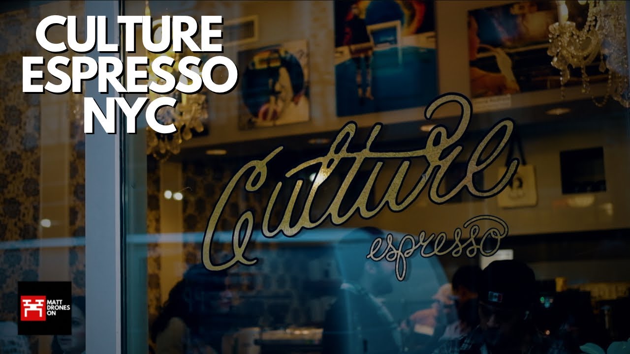 Culture Espresso NYC! Excellent Coffee and Amazing Cookies! - YouTube