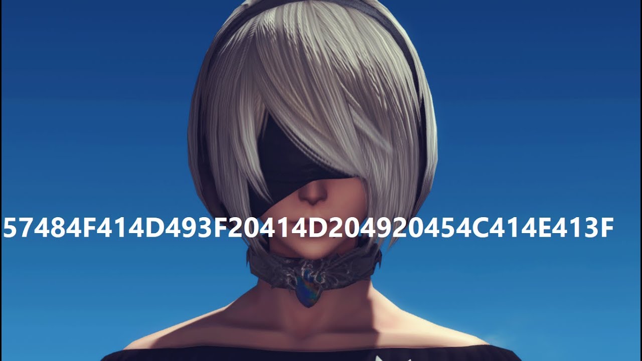 FFXIV - 2B Plays 49 414D 4E4F54 454C414E41! - YouTube