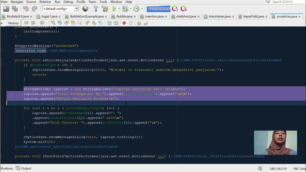 Presentasi Project UAS Algoritma dan Struktur Data Kelompok 12 Sistem Informasi A23 - YouTube