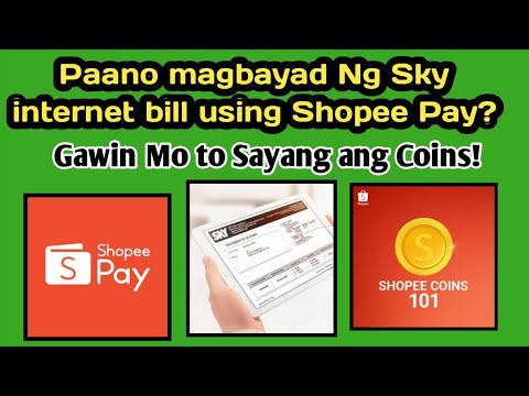 How to pay your Sky bill using Shopee Pay|paying my sky bill using ...
