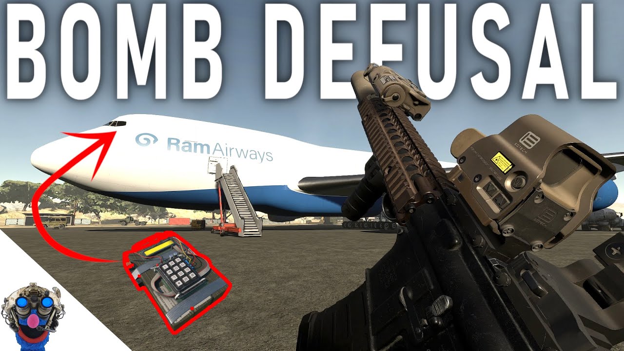 Airplane BOMB Defusal - Ground Branch - YouTube