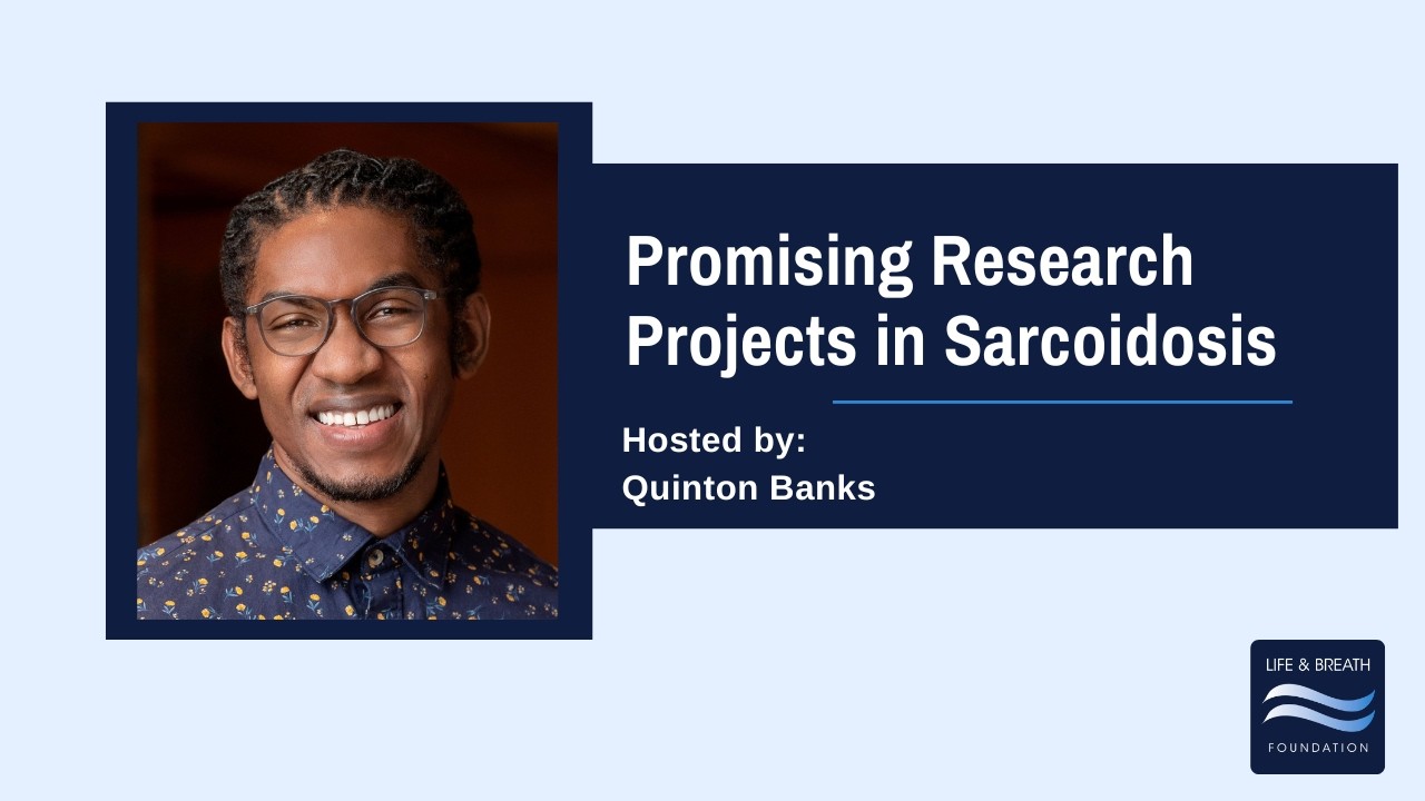 Promising Research Projects in Sarcoidosis With Quinton Banks - YouTube