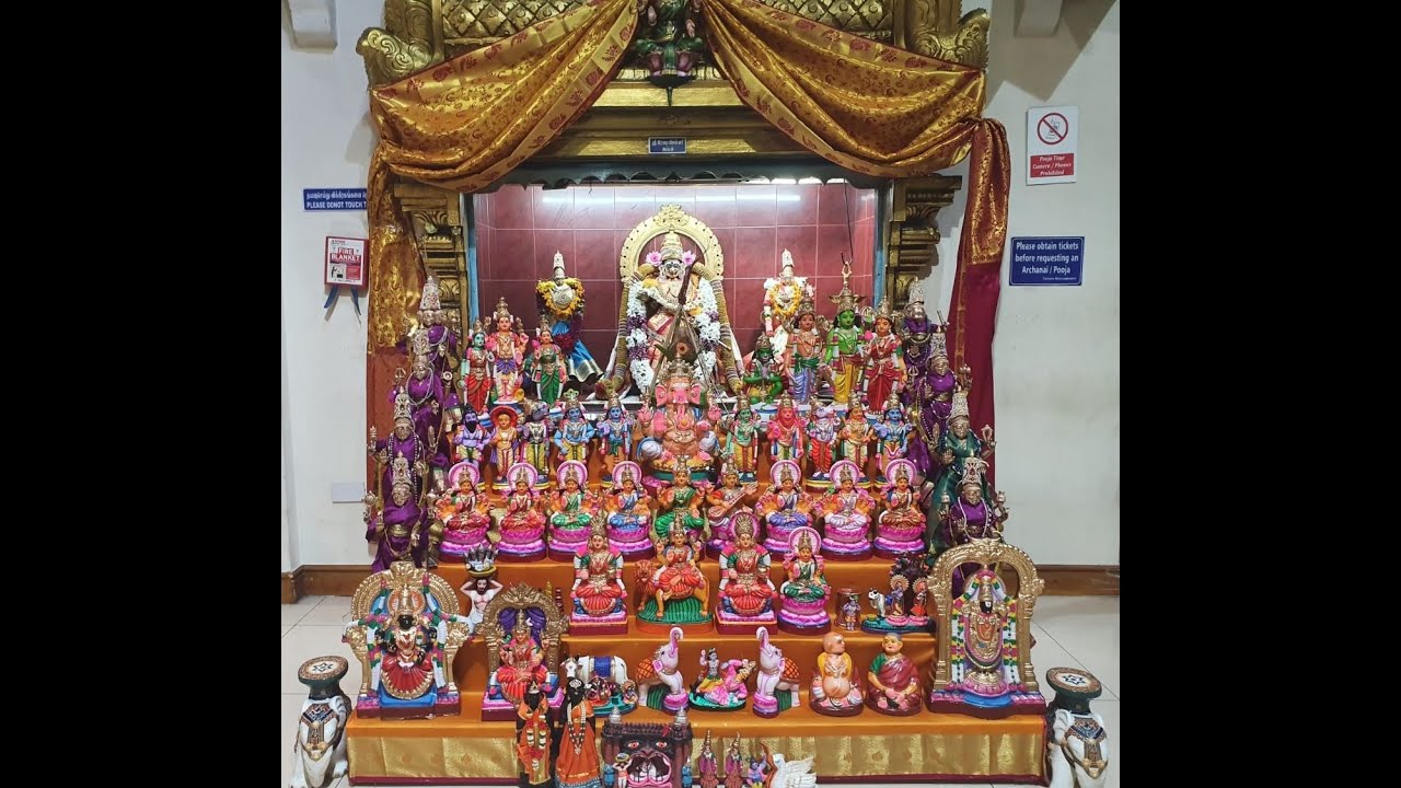 Sri Raja Rajeswary Amman, Stoneleigh - Navarathri 1st Day 15 Oct 2023 ...