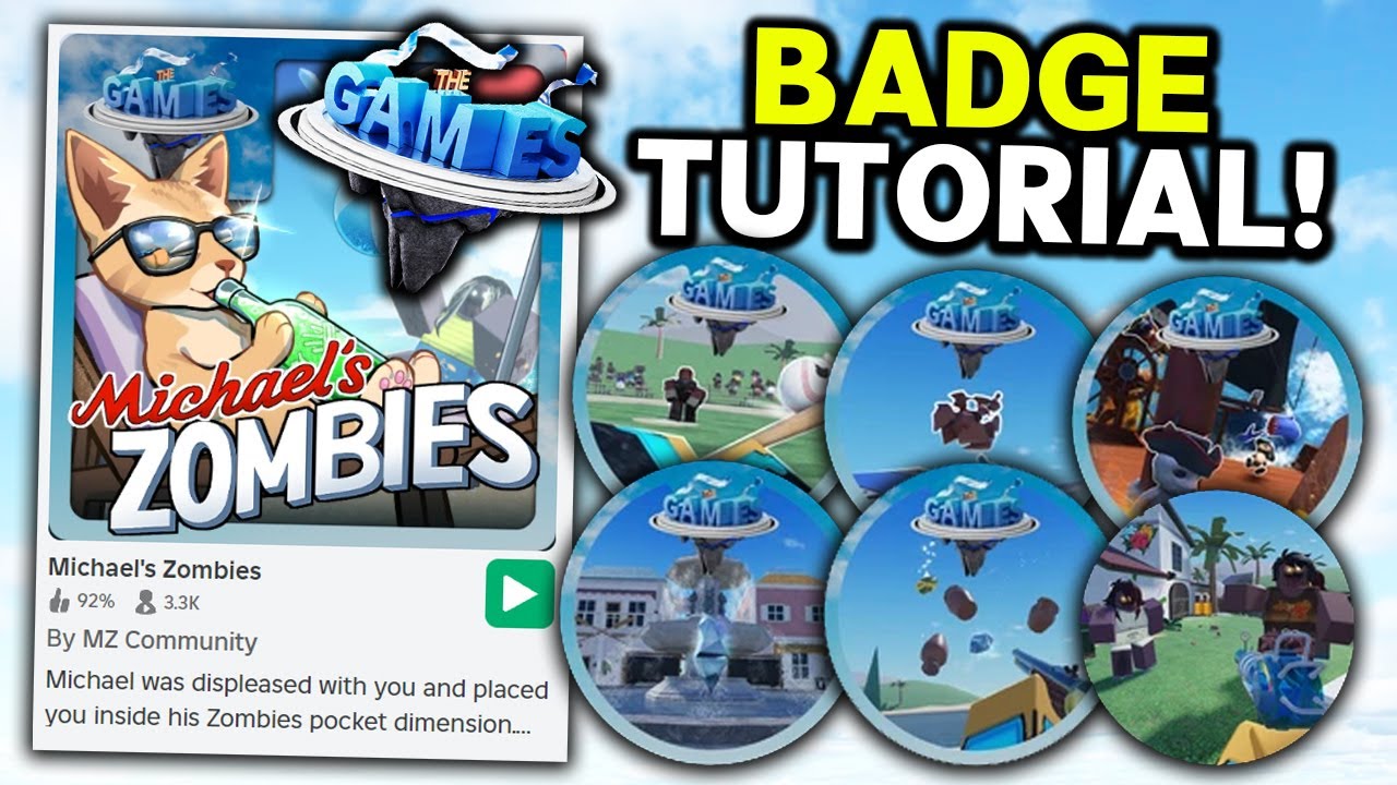 GAMES EVENT: MICHAELS ZOMBIES ALL SHARDS & BADGES!! (Roblox) - YouTube