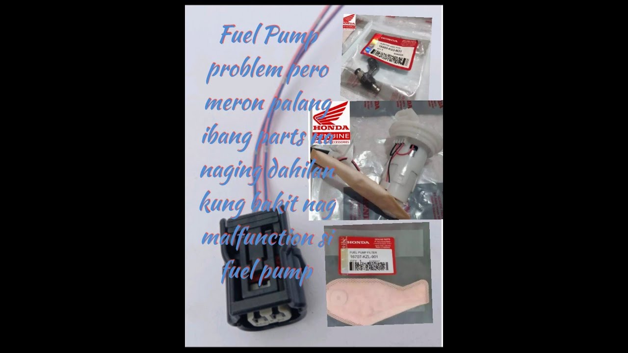 honda beat Fuel Injector Problem( inakala kong Fuel Pump) - YouTube