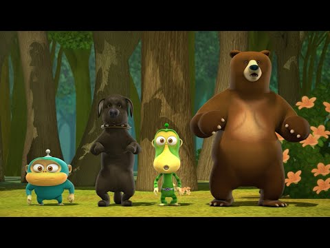 Alien Monkeys 👽Flea - Animation for Kids | WOW CLUB