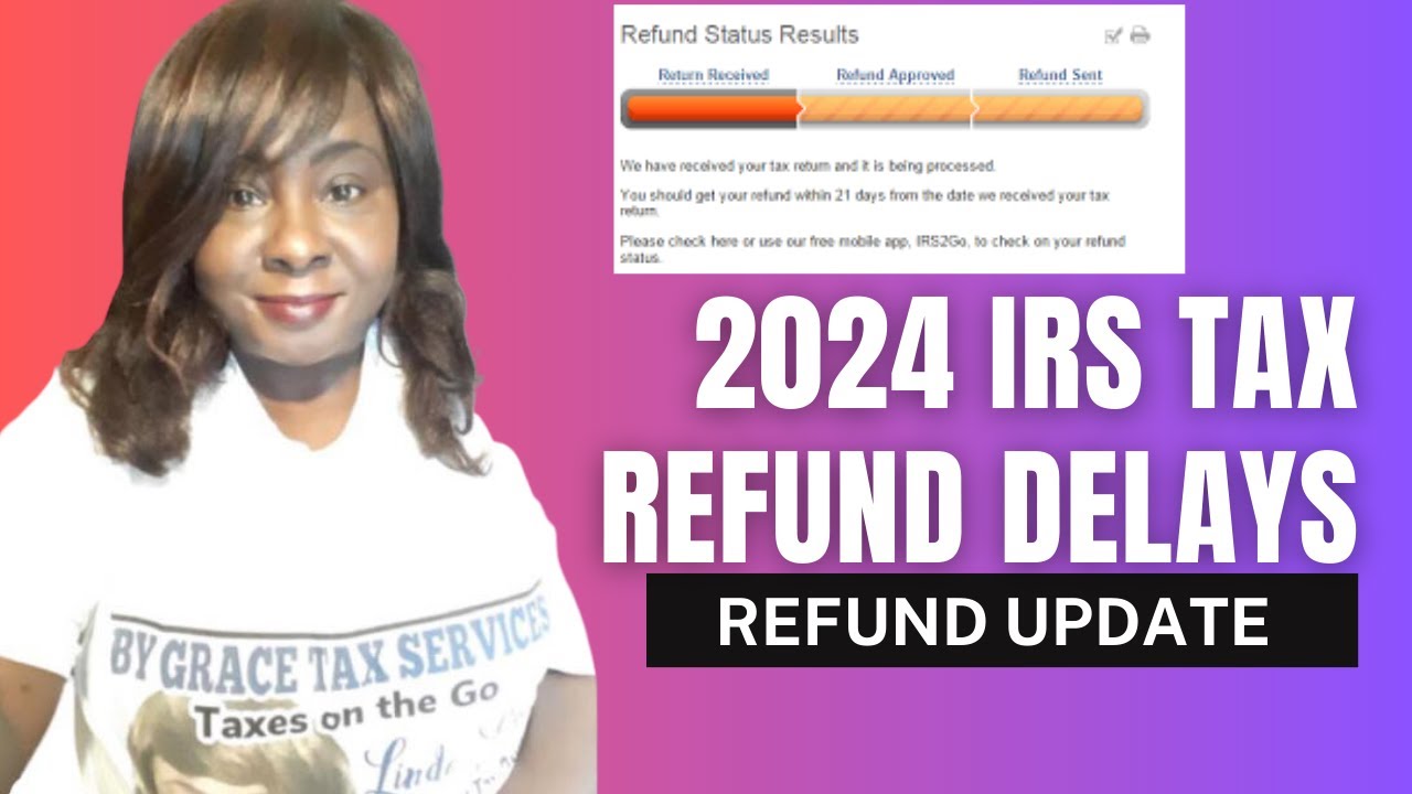 Why is my 2024 IRS TAX REFUND DELAYED UPDATE - YouTube