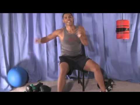 Chair Aerobics Boxing - YouTube