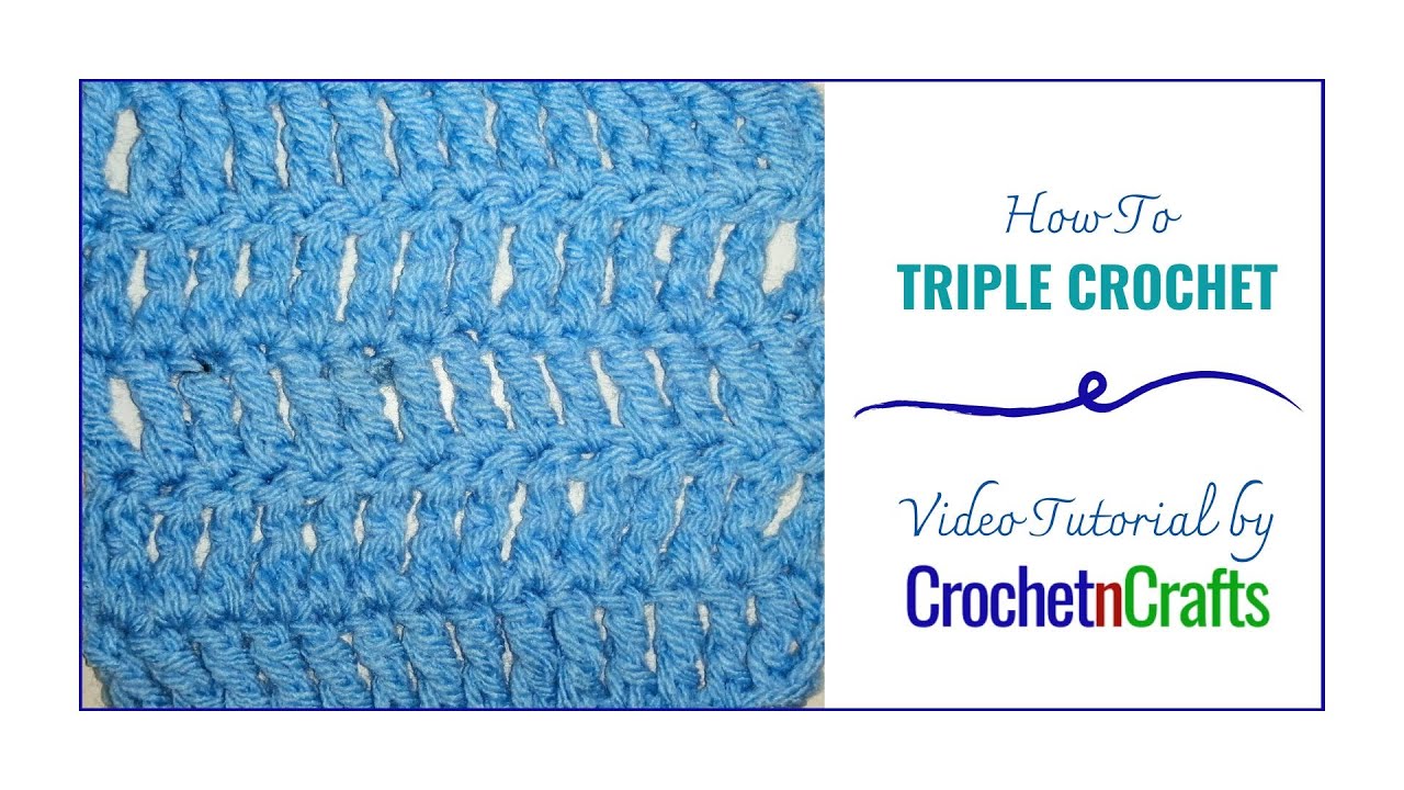 How to Make the Triple Treble Crochet - YouTube